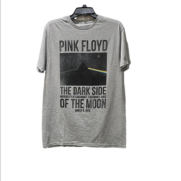 Pink Floyd | Shirts | Mens Pink Floyd The Dark Side Of The Moon Grey ...